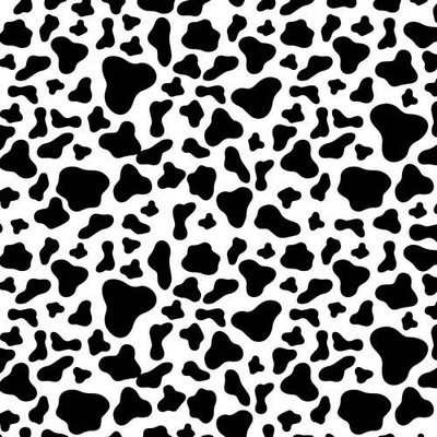 Cow Print - Adhesive Vinyl Pattern
