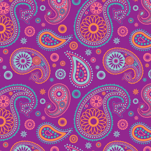 Summer Sunset Paisley - Siser Patterned HTV