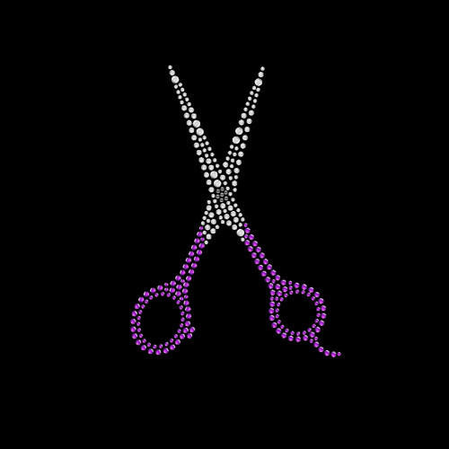 Open Shears - Stock Rhinestone Transfer | Heat Transfer Warehouse