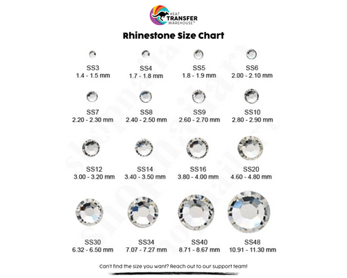 SS10 Rhinestones | 30 Jars of Crystals for DIY Crafts