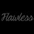 Flawless Script - Stock Rhinestone Transfer | Heat Transfer Warehouse
