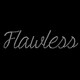 Flawless Script - Stock Rhinestone Transfer | Heat Transfer Warehouse