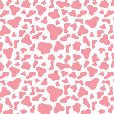 Cow Print Pink - Adhesive Vinyl Pattern