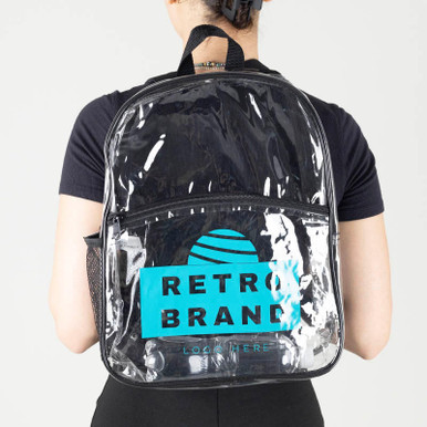 Custom Clear Backpack | Heat Transfer Warehouse