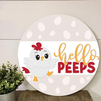 Hello Peeps SVG File | Heat Transfer Warehouse