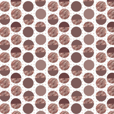 Tan Abstract Circles - HTV Pattern