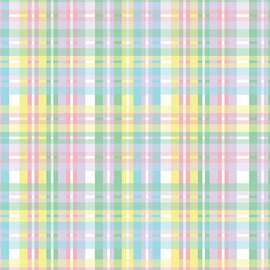 Easter Plaid - Adhesive Vinyl Pattern