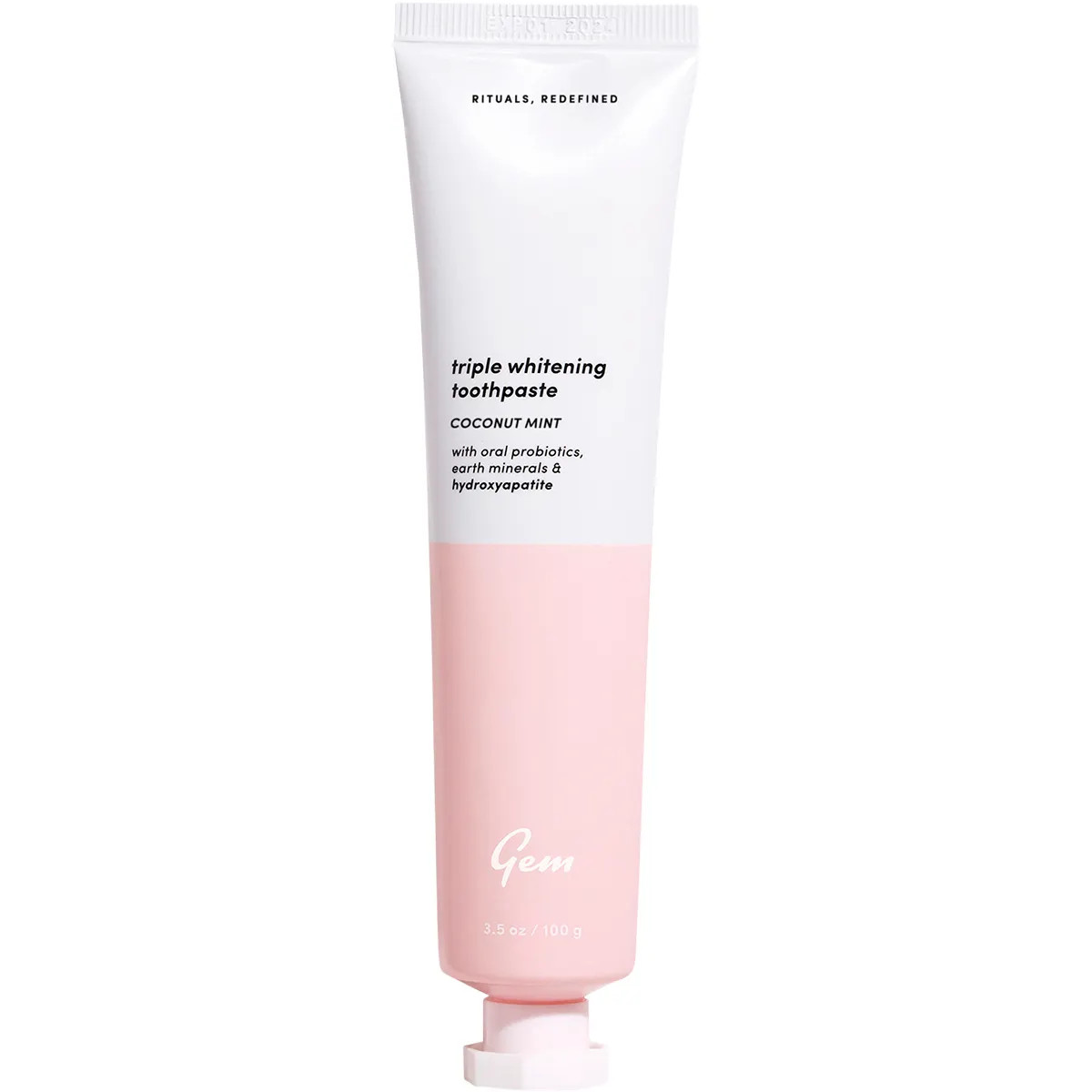 Natural Toothpaste Triple Whitening Coconut Mint 100g