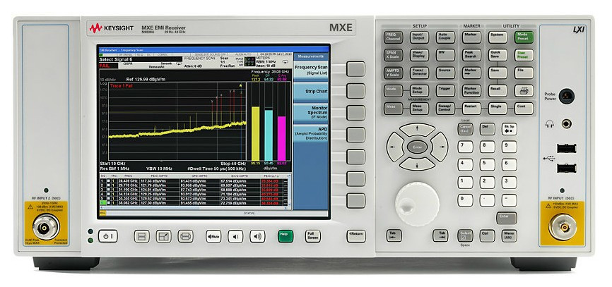 Used Keysight (Agilent) N9038A-526 MXE EMI Receiver, 3 Hz to 26.5 GHz ...