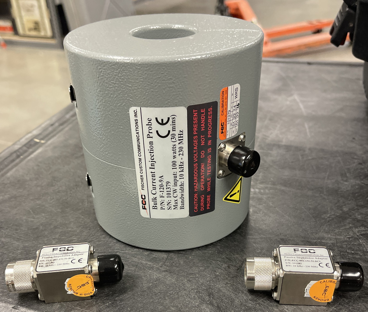 FCC F-120-9A Bulk Current Injection Probe