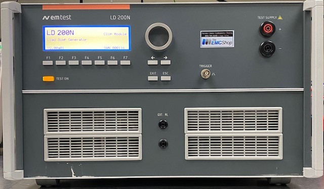 EM Test LD 200N Load Dump Generator for ISO 16750-2