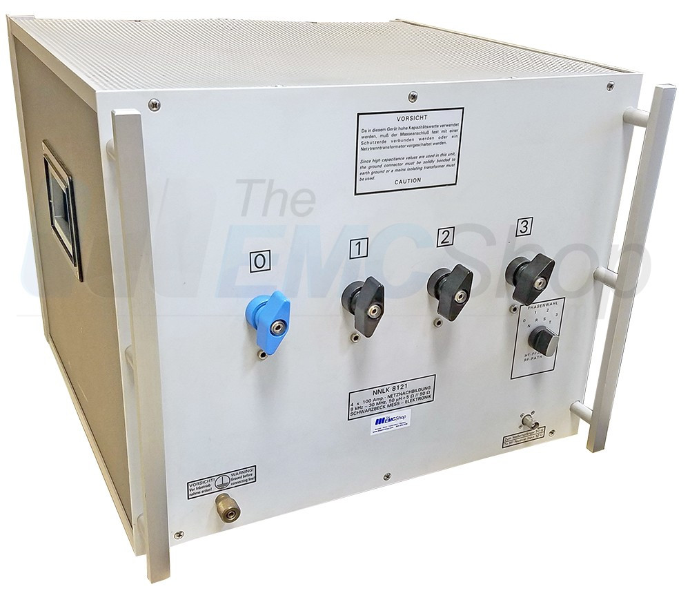 Used Schwarzbeck NNLK 8121 100 Amp Line Impedance Stabilization Network