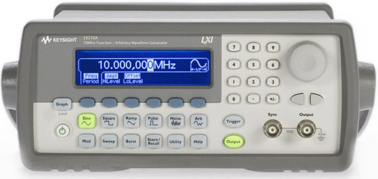 Keysight 33210A 10 MHz Arbitrary Waveform Generator - The EMC Shop
