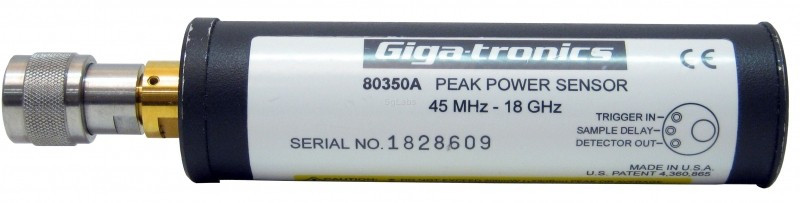 Giga-tronics 80350A Peak Power Sensor- The EMC Shop
