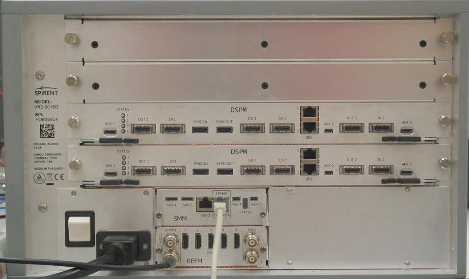 Spirent VR5-8C16D Calibration - The EMC Shop