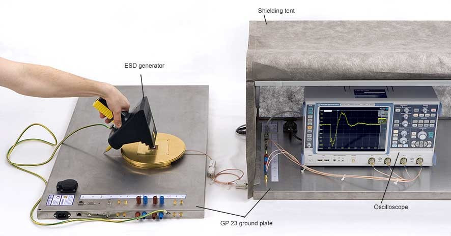 Langer EMV-Technik MP ESD Field Set Measurement of ESD Generator Fields ...