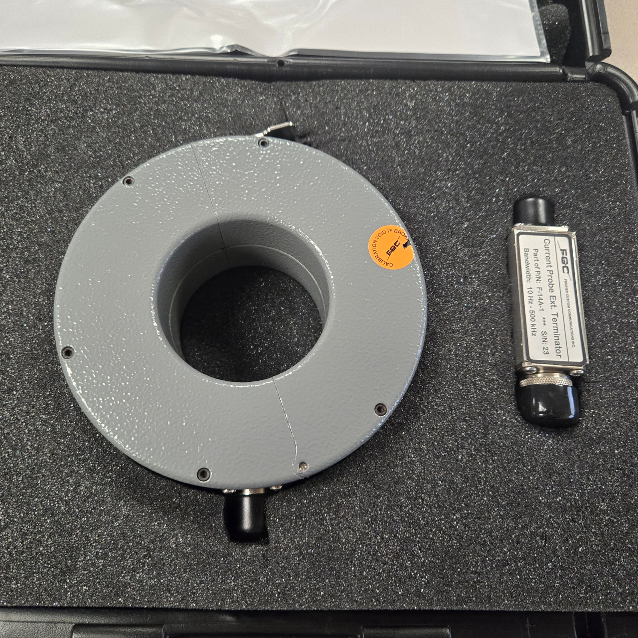 Fischer FCC F-14A-1 EMC Current Probe