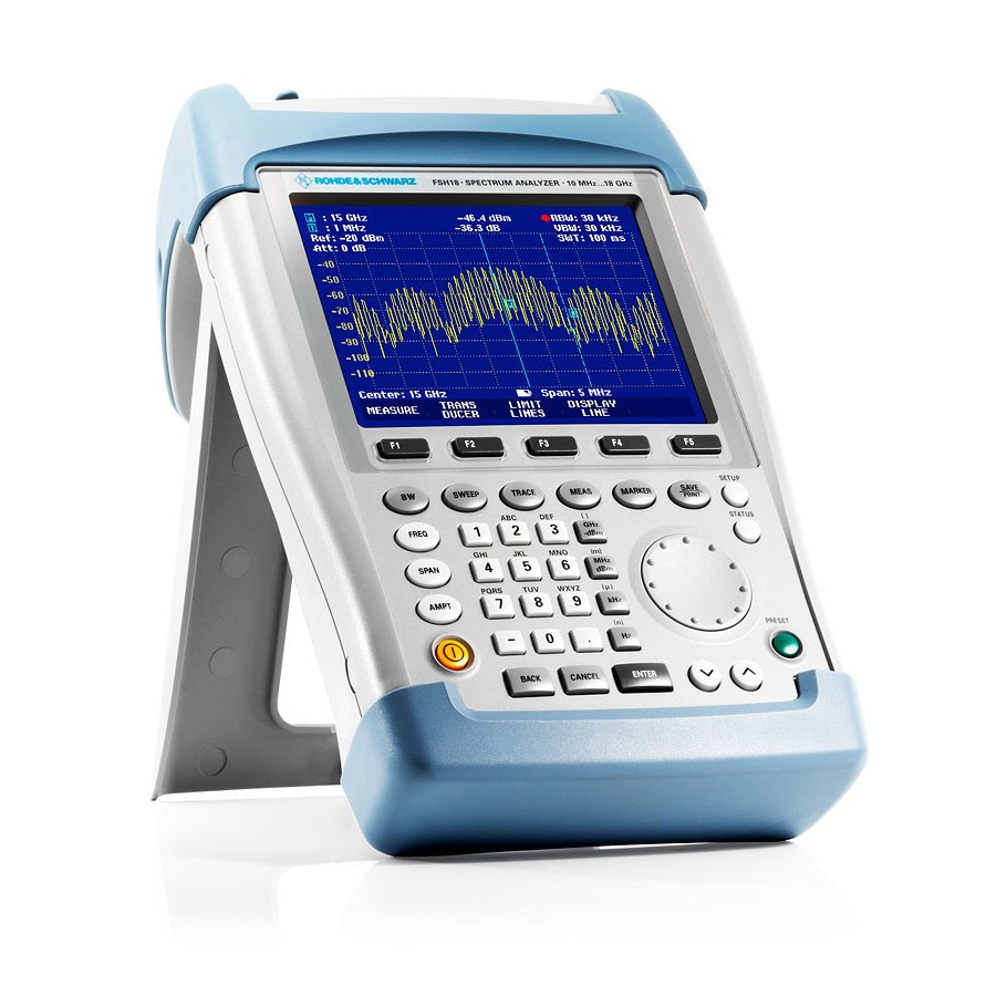 Rohde & Schwarz FSH6 Handheld Spectrum Analyzer 100 kHz to 6 GHz - The ...
