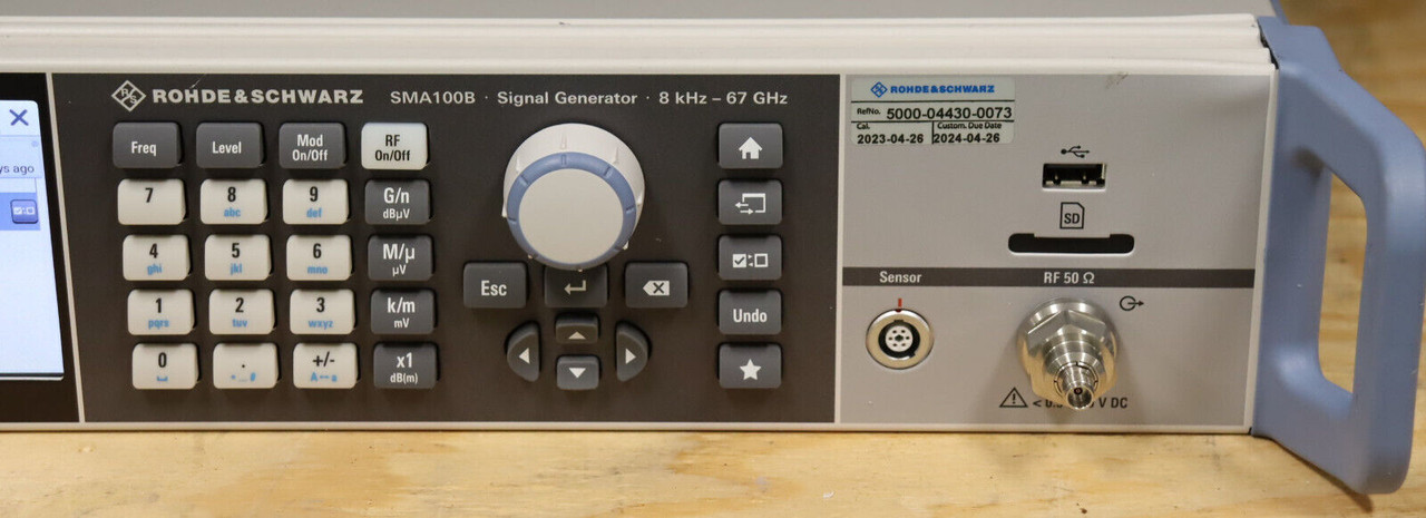 Rent R&S SMA100B Microwave Signal Generator