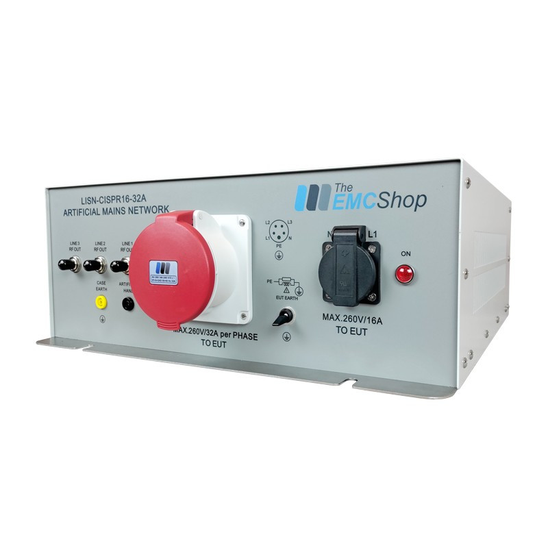 LISN-CISPR16-32A Line Impedance Stabilization Network - The EMC Shop