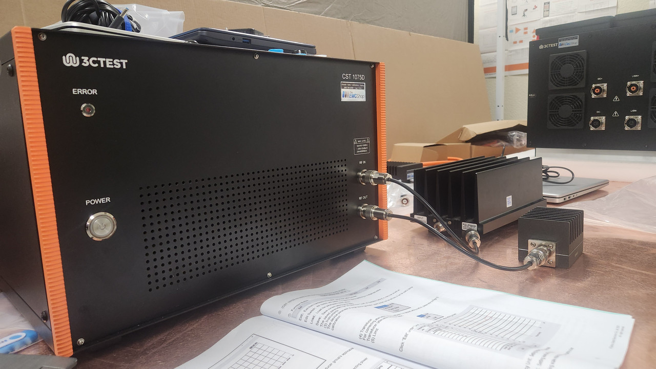 3ctest CST 1075D Pulsed Sinusoidal Disturbances Generator