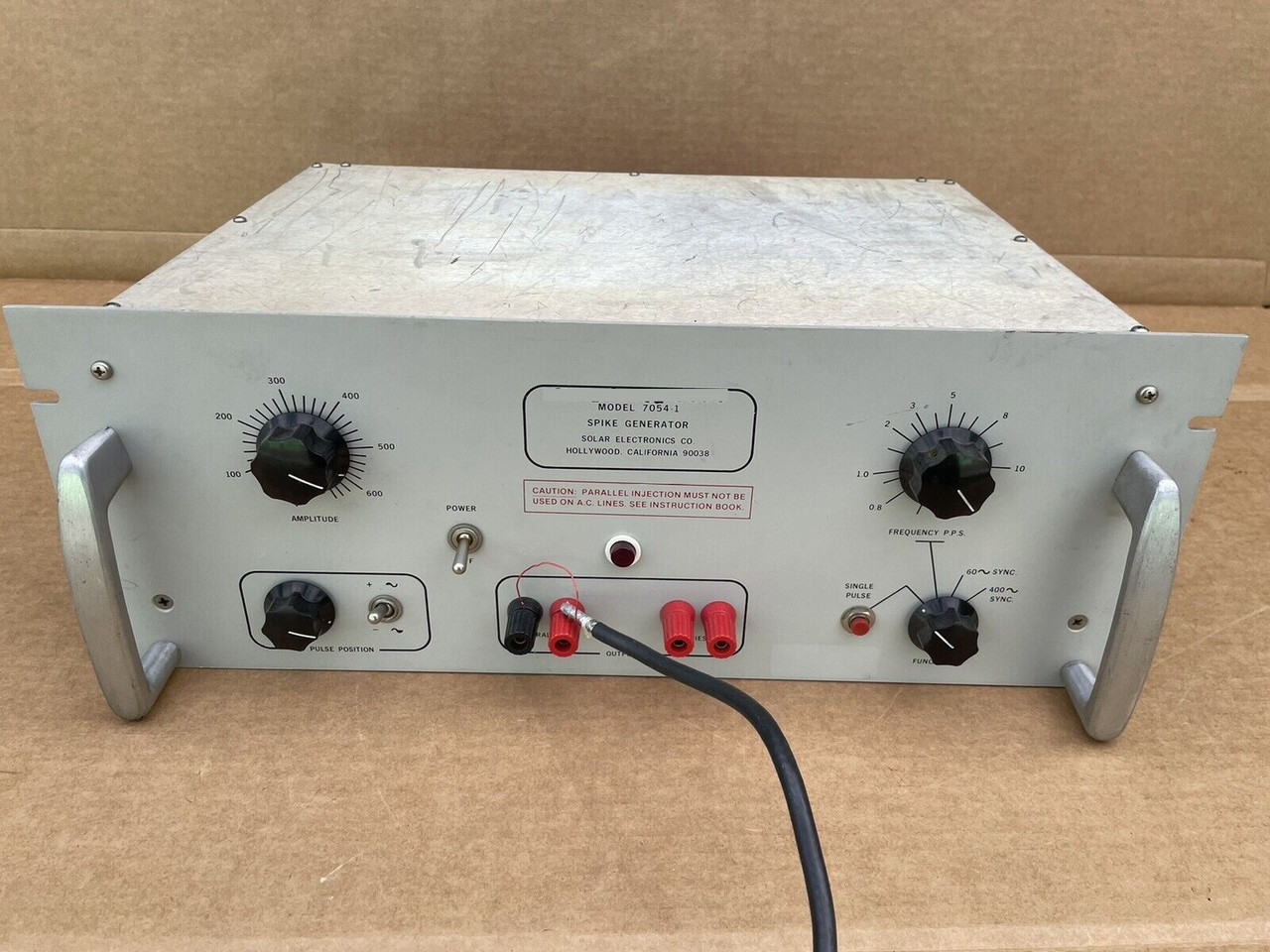 Solar 7054-1 Voltage Spike Generator- The EMC Shop