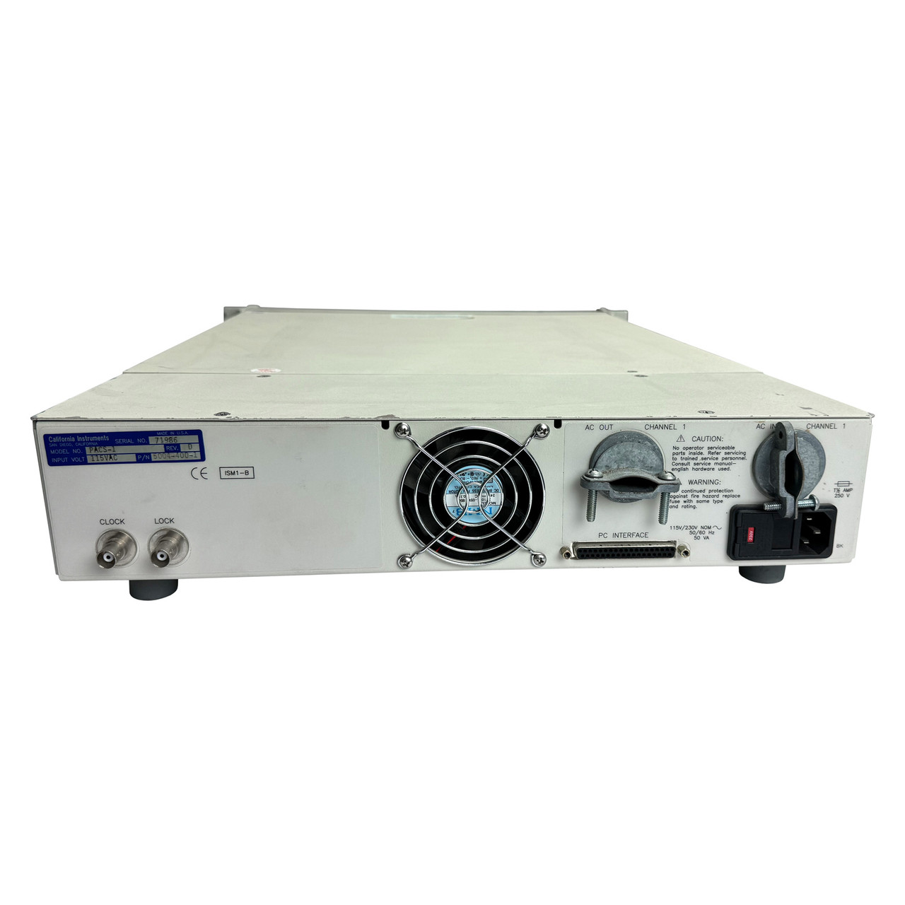 California Instruments PACS-1 AC Line Harmonics Analyzer
