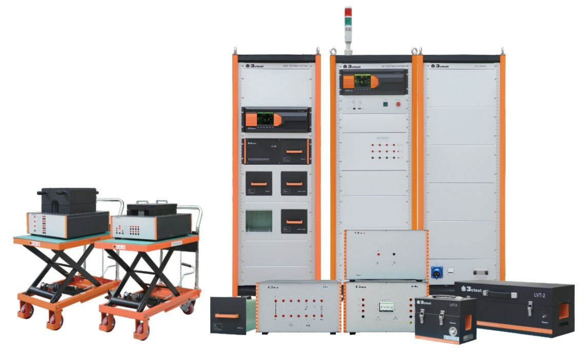 DO-160 Section 22 Lightning Strike Susceptibility Test Equipment