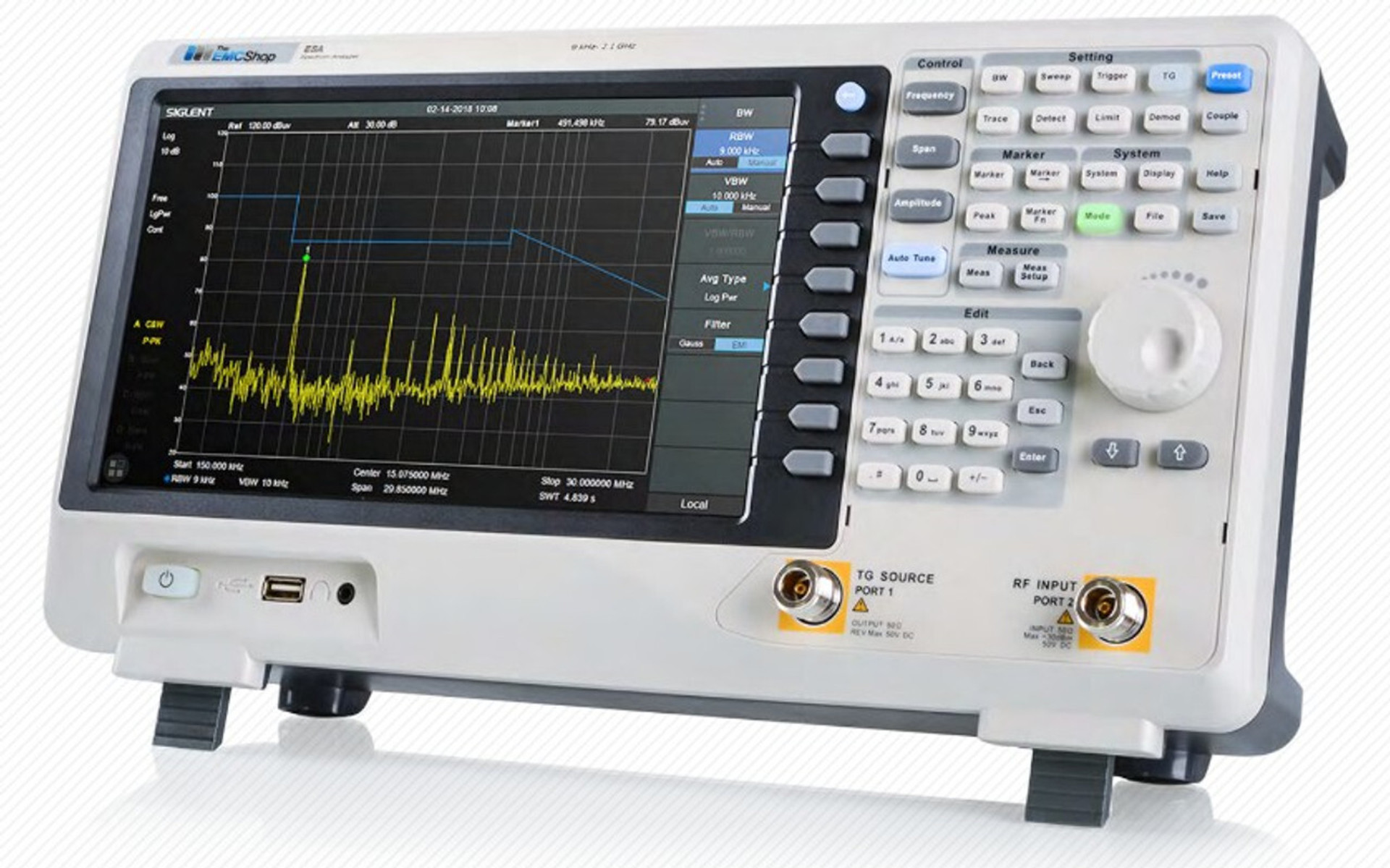 RF Spectrum Analyzers Rental - The EMC Shop