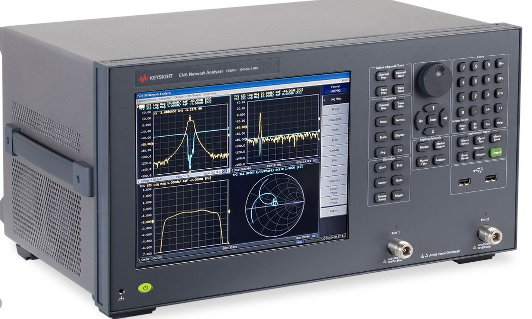 Keysight E5061B ENA Network Analyzer 100 kHz - 1.5 GHz - The EMC Shop