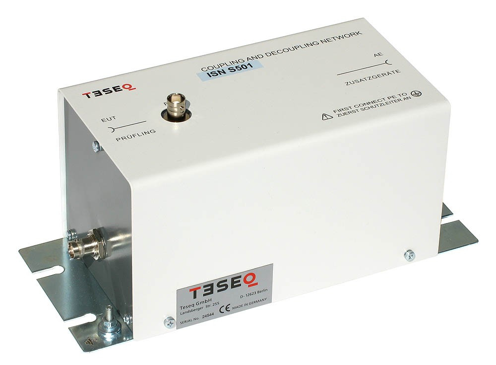 Teseq CDN S Series Coupling Network for Screened or Coaxial Cables
