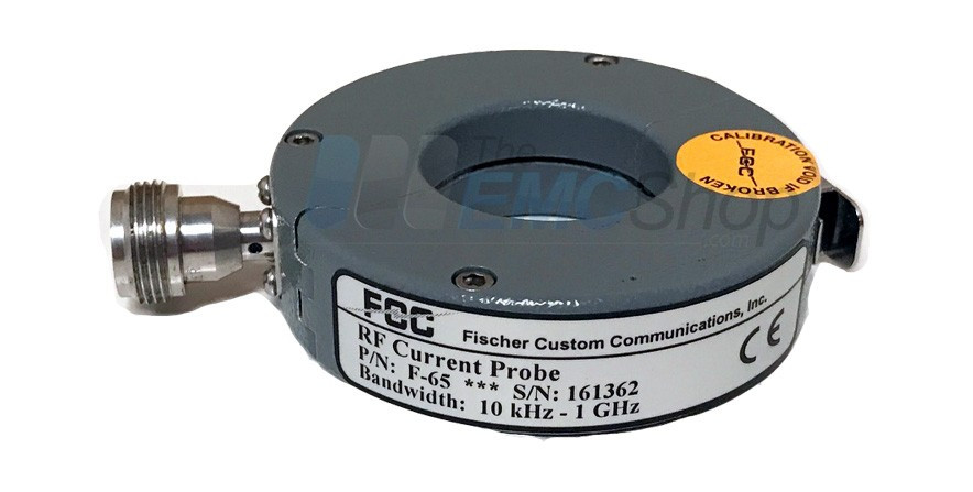 Fischer (FCC) F-65 RF Current Monitoring Probe, 10 kHz - 1 GHz - The ...