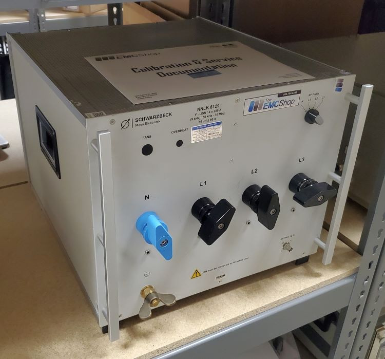 Schwarzbeck NNLK 8129 Line Impedance Stabilisation Network - The EMC Shop