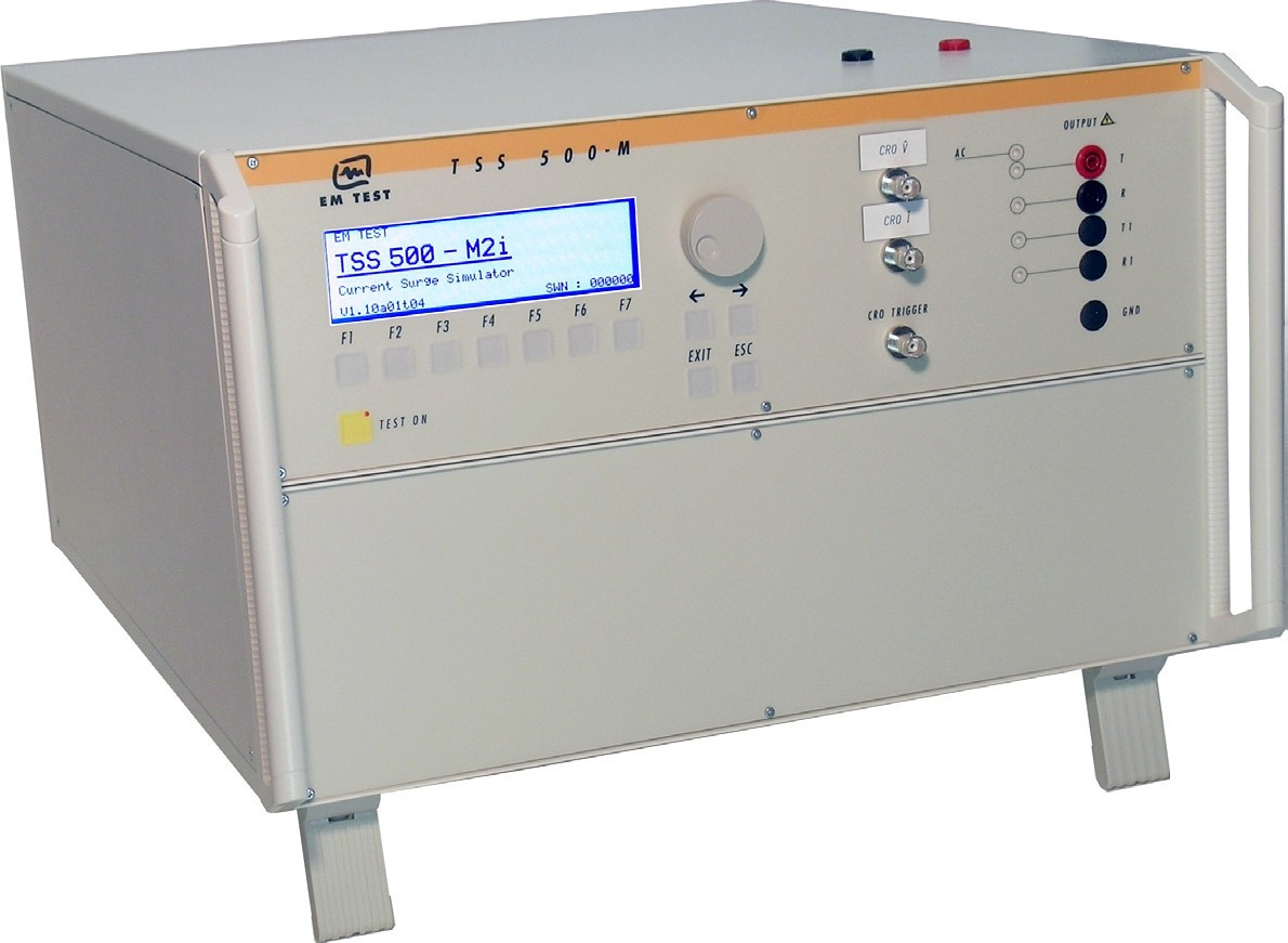EM Test TSS 500 M2i Current Surge Simulator - The EMC Shop