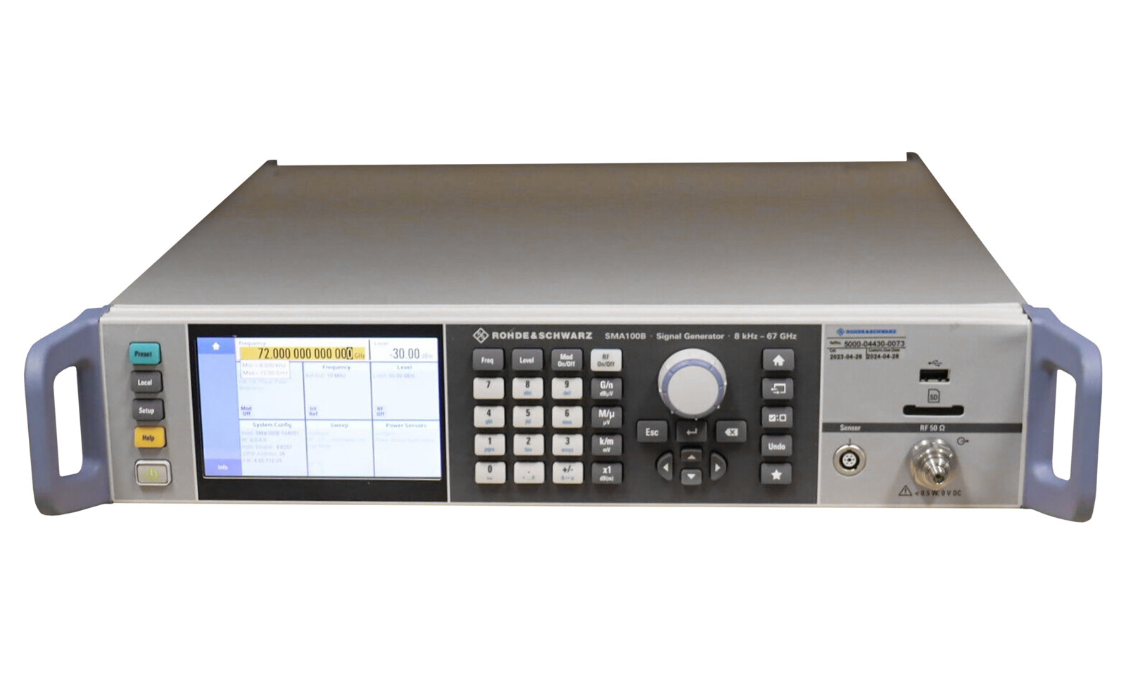 Rohde & Schwarz (R&S) SMF100A Signal Generator 100kHz to 22GHz - The ...