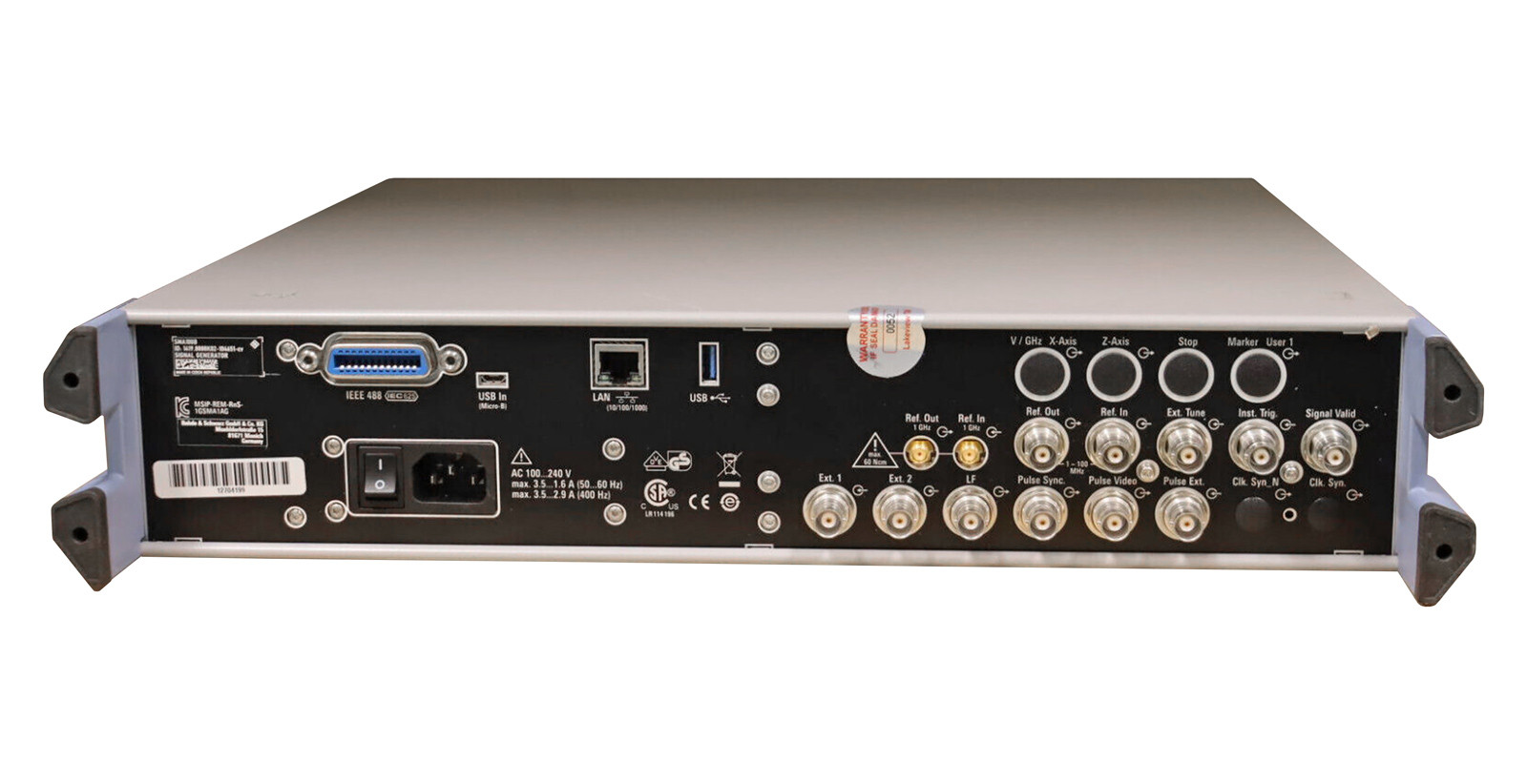 Rent R&S SMA100B Microwave Signal Generator - The EMC Shop