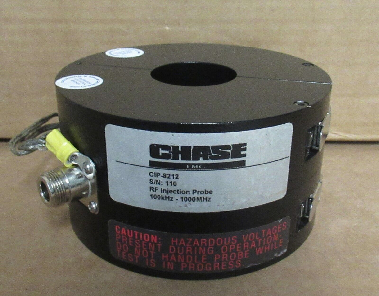 BCIP400M10k Current Injection Probe for RTCA/DO-160 & MIL-STD 461