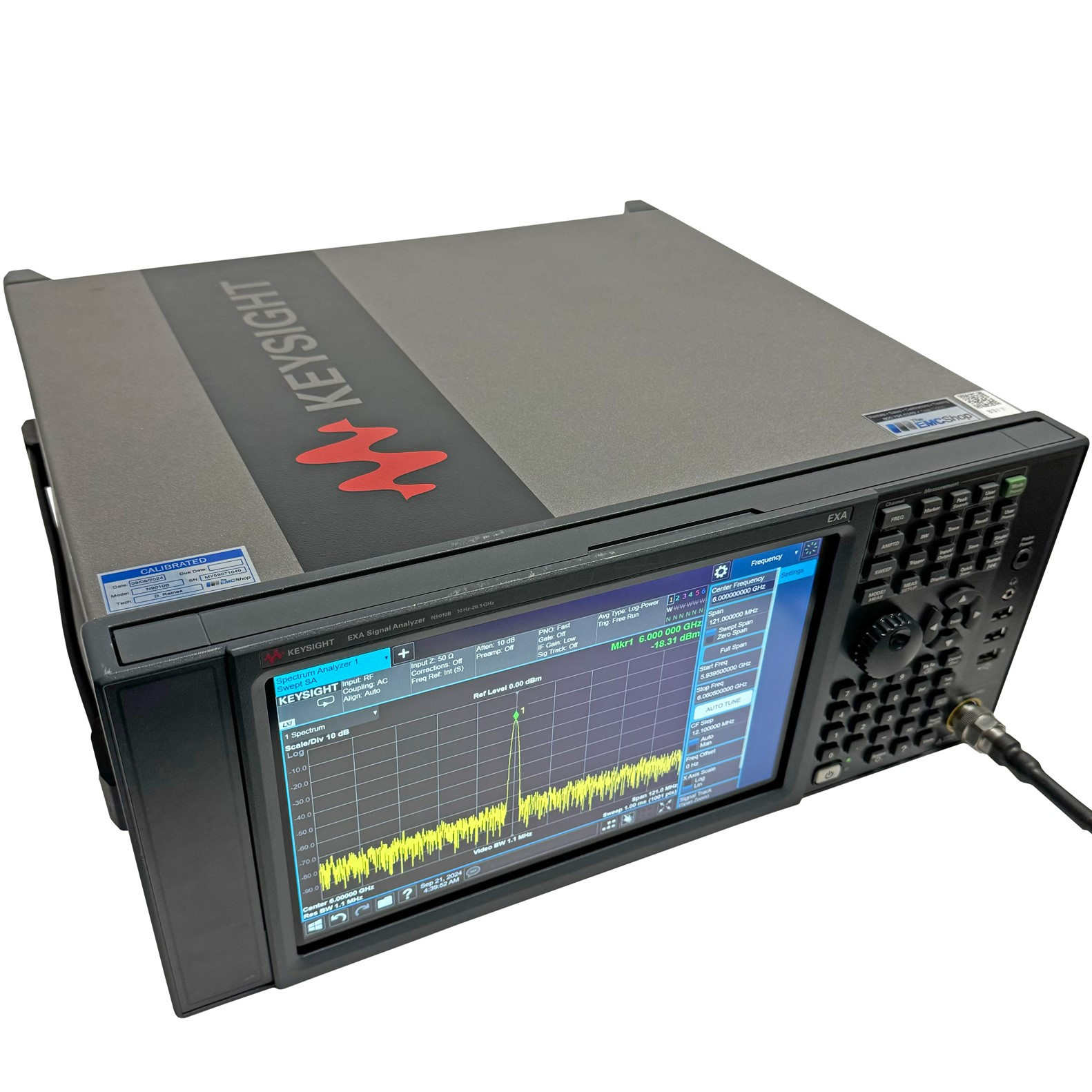 Keysight (Agilent) N9010B EXA Signal Analyzer 10 Hz – 26.5 GHz