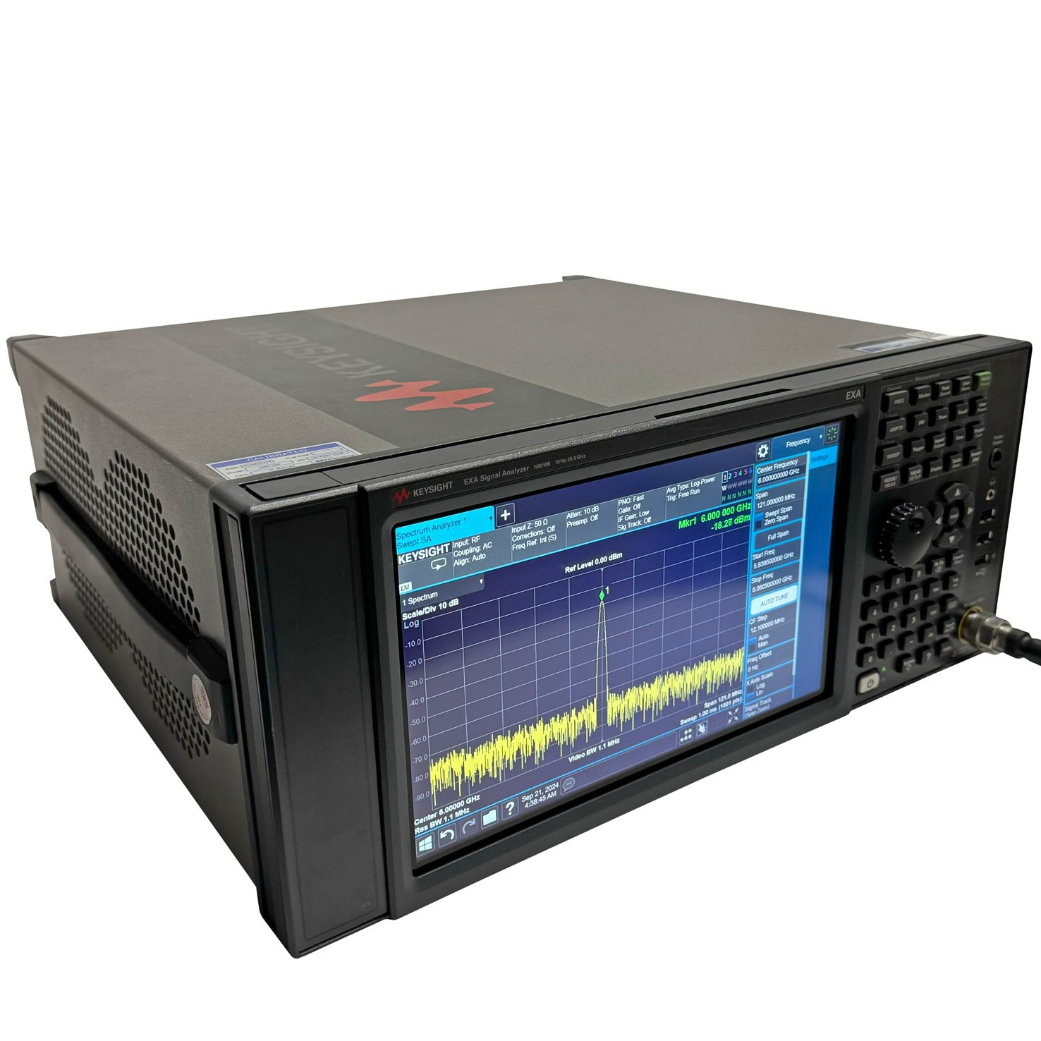 Keysight (Agilent) N9010A EXA Signal Analyzer, 9 kHz - 3.6 GHz - The EMC Shop