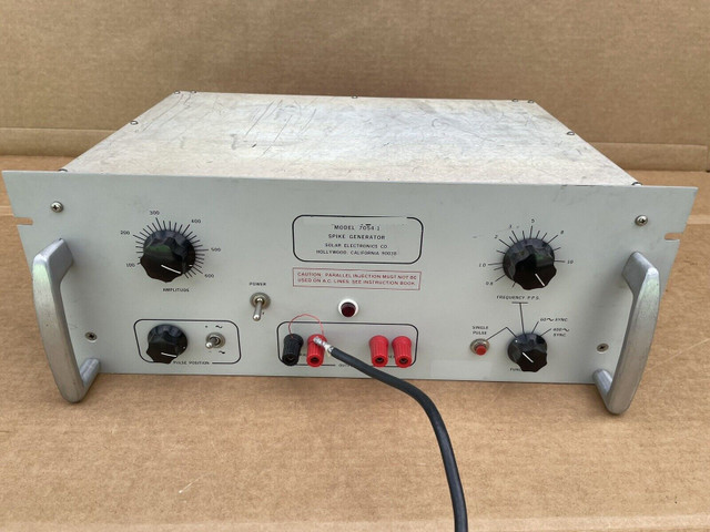 Solar 7054-1 Voltage Spike Generator- The EMC Shop