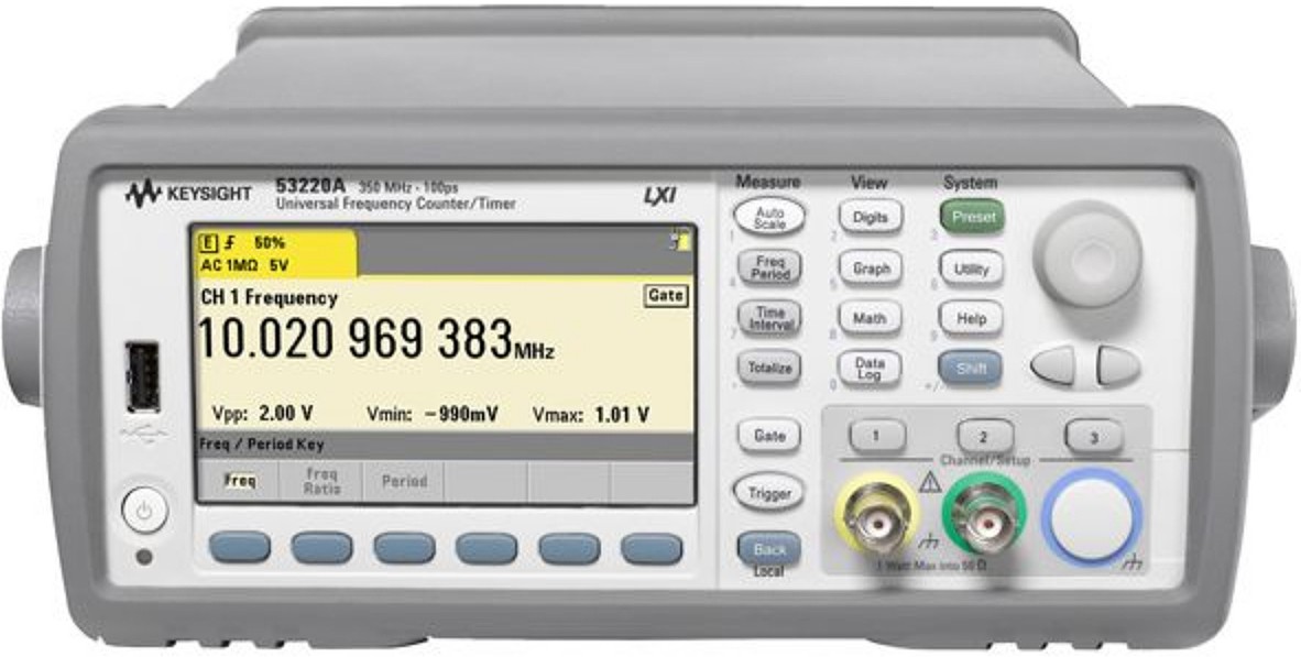 Keysight 53220A 350 MHz Universal Frequency Counter/Timer - The EMC Shop
