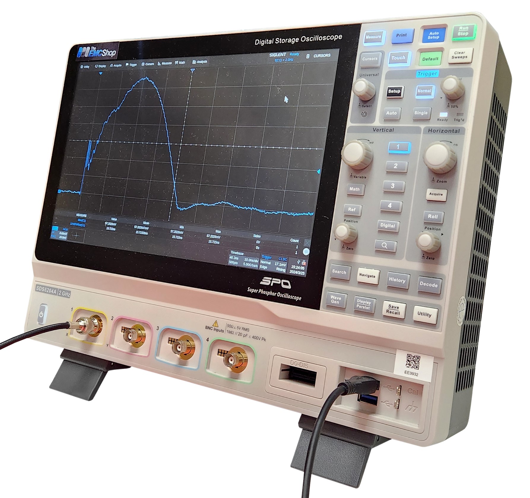 ECO2G 2 GHz EMC Calibration Oscilloscope ESD Gun Verification