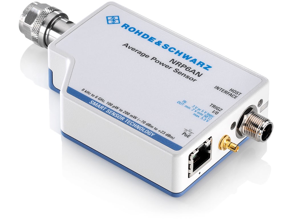 R&S NRP6AN RF Power Sensor LAN Model - The EMC Shop