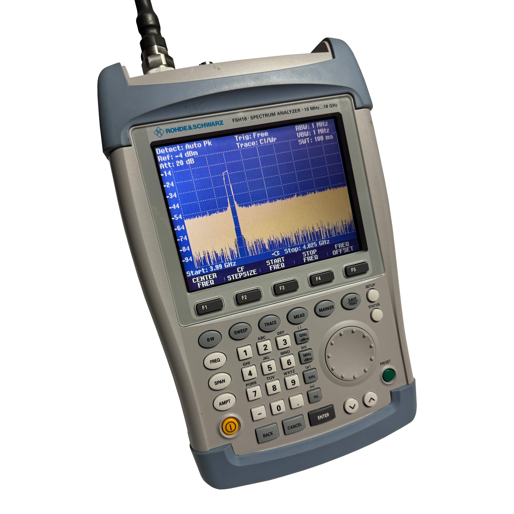 Rohde & Schwarz FSH18 Handheld Spectrum Analyzer