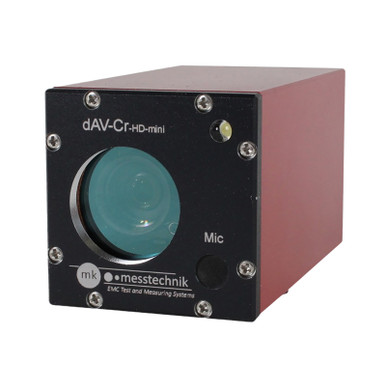 Messtechnik dAV-Cr-HD-mini EMC Shielded Camera for Optical and Acoustic Monitoring