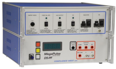 Compliance West MegaPulse D5-PF Defibrillation Impulse Tester