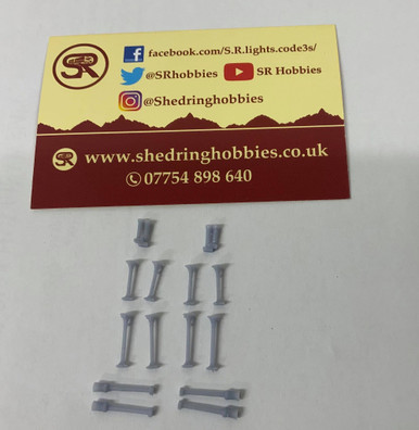 1:76 Scale Code 3 Mixed Airhorns - ShedringHobbies