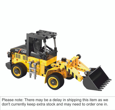 CaDA wheel loader brick builds kit (Compatable with lego)