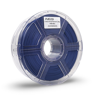 Fuse 3D PLA Carbon Fiber Sailor Blue 3D Printing Filament
