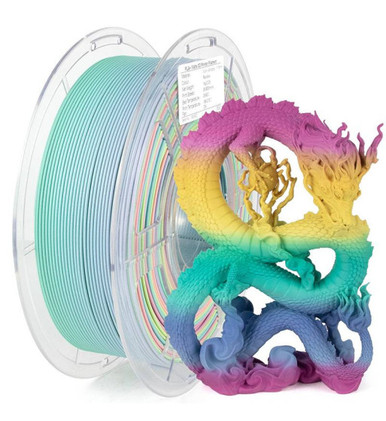 iSanmate High Speed PLA Matte Rainbow 2 Grape Crush 3D Printing Filament